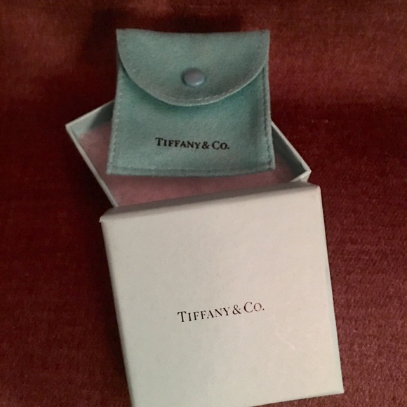 Tiffany & Co. | Accessories | Classic Aqua Tiffany Box W Suede Jewelry ...